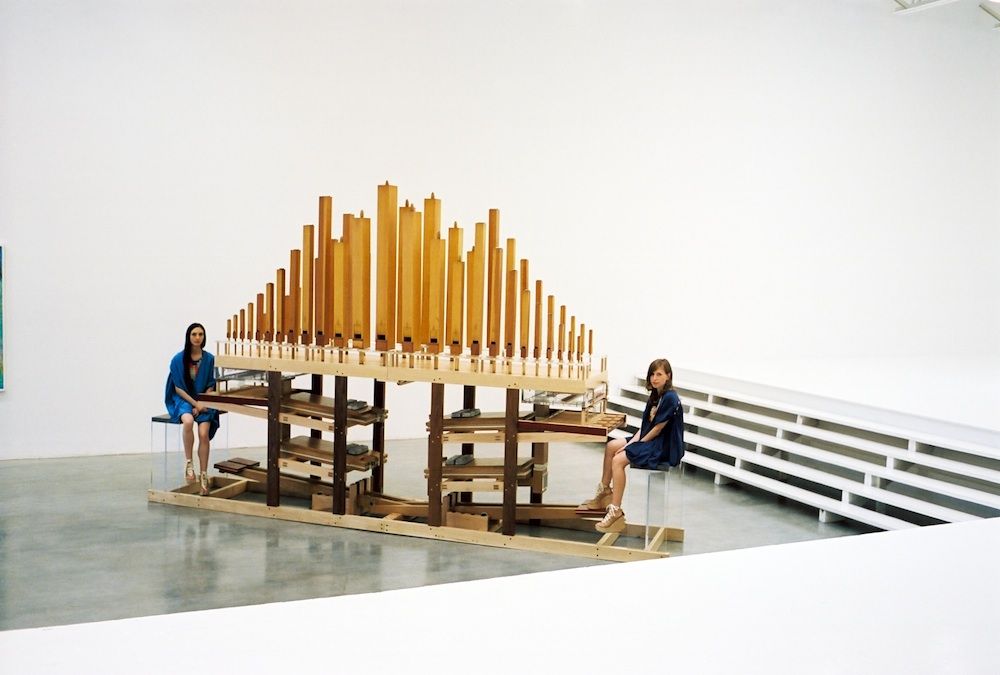 Tauba Auerbach - Auerglass Organ (collaboration with Cameron Mesirow a ...